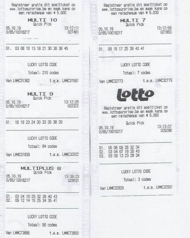 Paper-Shop - Lotto 10 euro